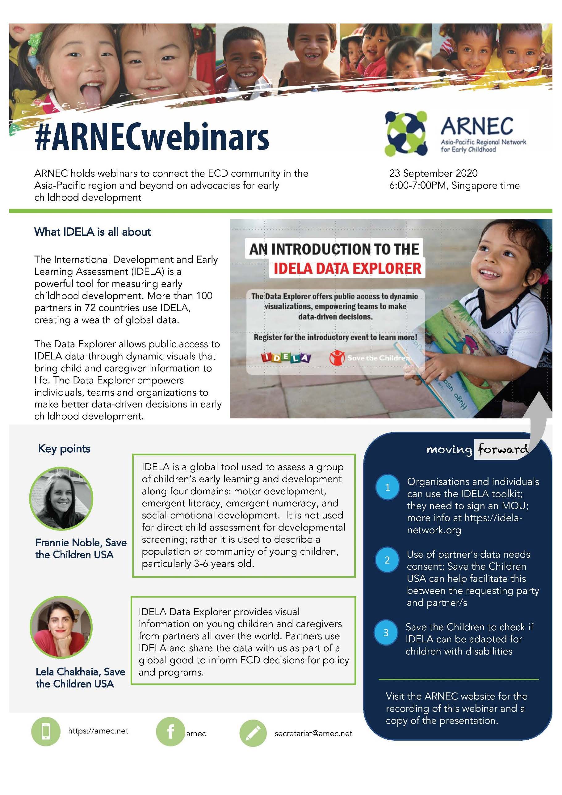 Highlights of ARNEC webinar: an introduction to IDELA Data Explorer | ARNEC